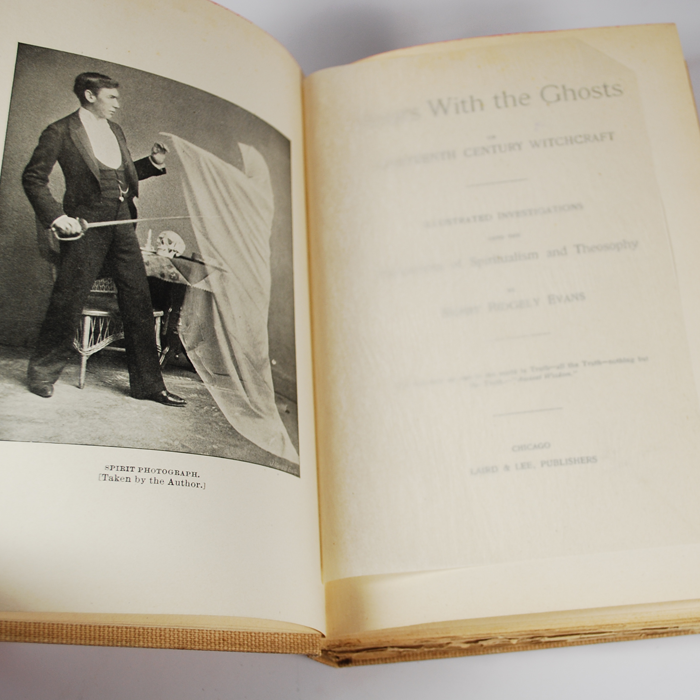Hours With The Ghost: Henry Ridgely Evans 1897 | Magic Collectibles