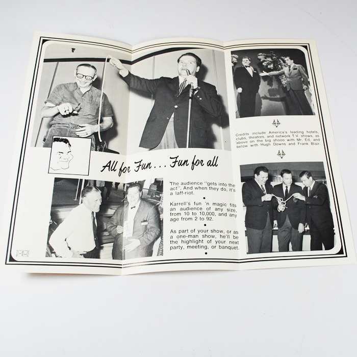 Another Book by Karrell Fox with advertising brochures | Magic Collectibles