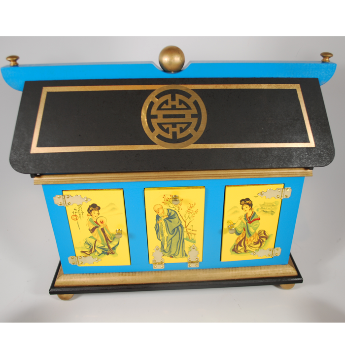 Mini Chinese Checker Cabinet from Illusion Arts Magic | Magic Collectibles