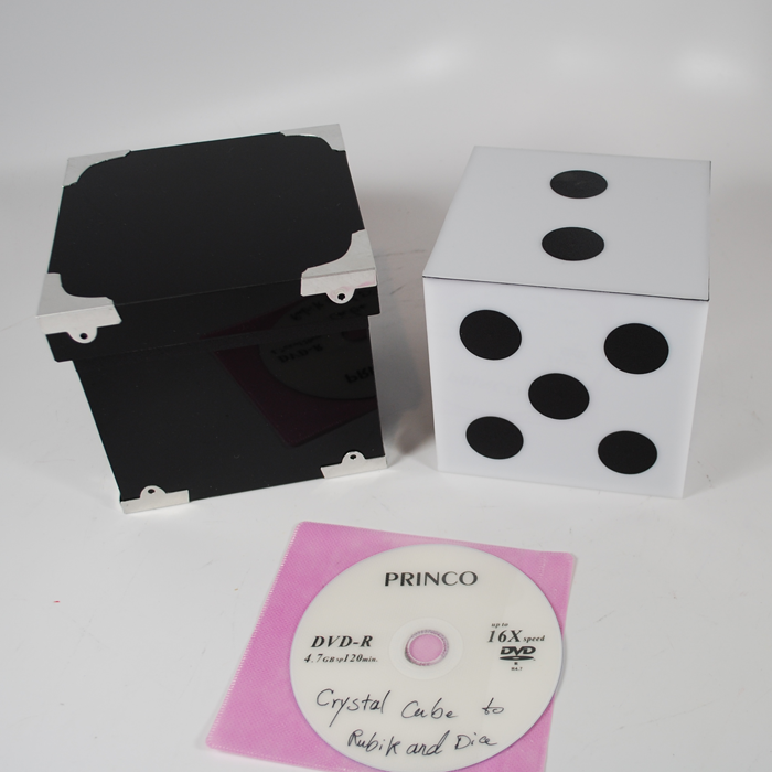 Crystal Cube Rubic and Dice | Magic Collectibles