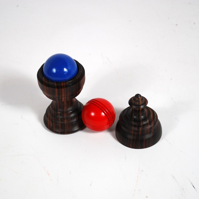 Jim Riser turned props for Mike Gallo’s Ball and Vase : rare: Cocobolo ...