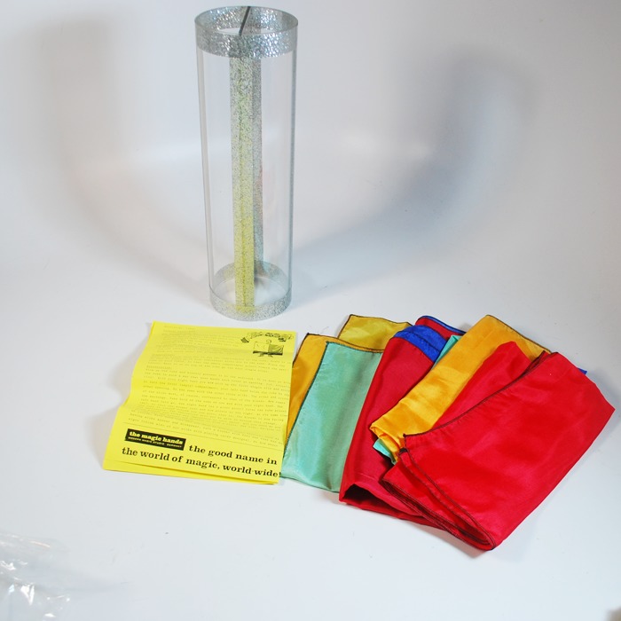 Magic Hands Crystal Tube and Blendo Silks: Mint! | Magic Collectibles