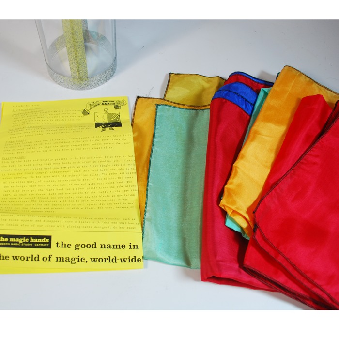Magic Hands Crystal Tube and Blendo Silks: Mint! | Magic Collectibles