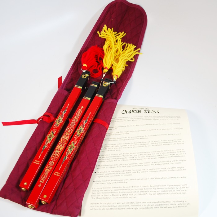Okito-Nielsen Chinese Sticks | Magic Collectibles