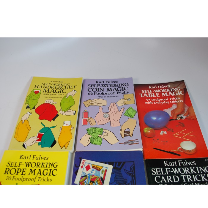 Karl Fulves Self Working Tricks Series by Dover: 9 volumes; Self ... Karl Fulves Self Working Tricks Series by Dover: 9 volumes; Self ...