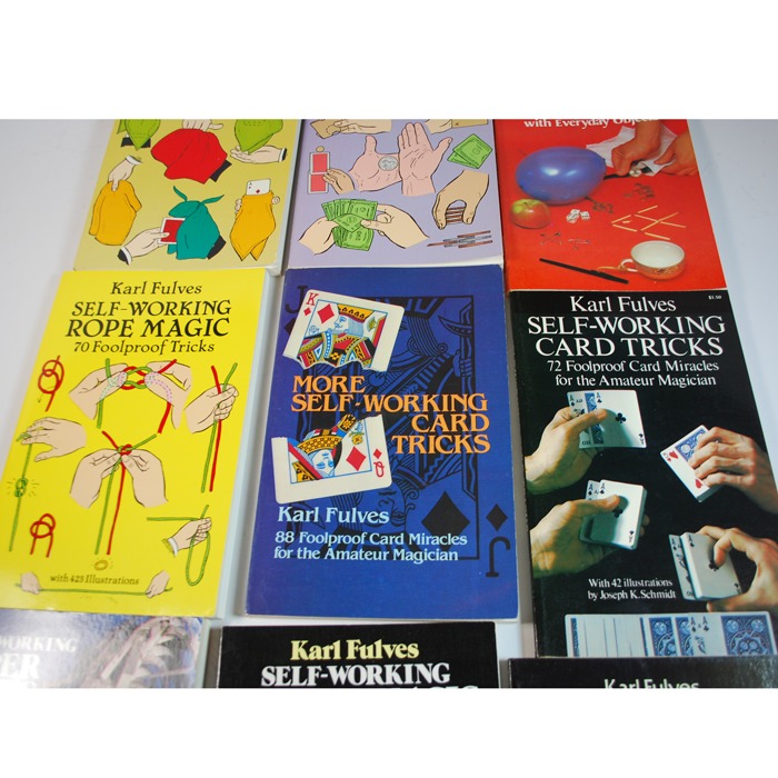 Karl Fulves Self Working Tricks Series by Dover: 9 volumes; Self ... Karl Fulves Self Working Tricks Series by Dover: 9 volumes; Self ...