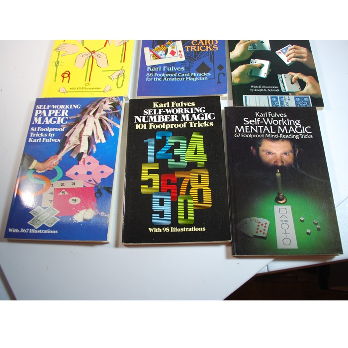 Karl Fulves Self Working Tricks Series by Dover: 9 volumes; Self ... Karl Fulves Self Working Tricks Series by Dover: 9 volumes; Self ...