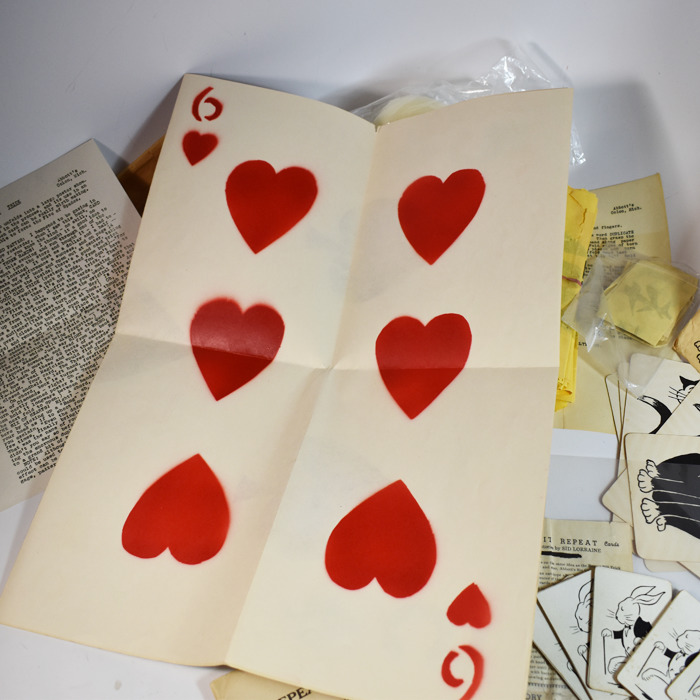 Assortment of Vintage Paper items and a sponge dove! | Magic Collectibles