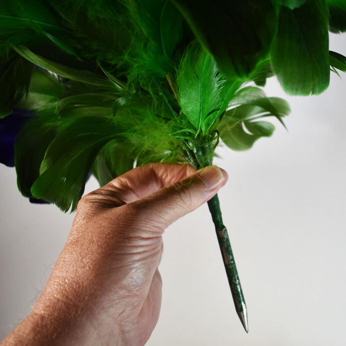 Two Abbott Seven Bloom Feather Flower Bouquet Darts | Magic Collectibles