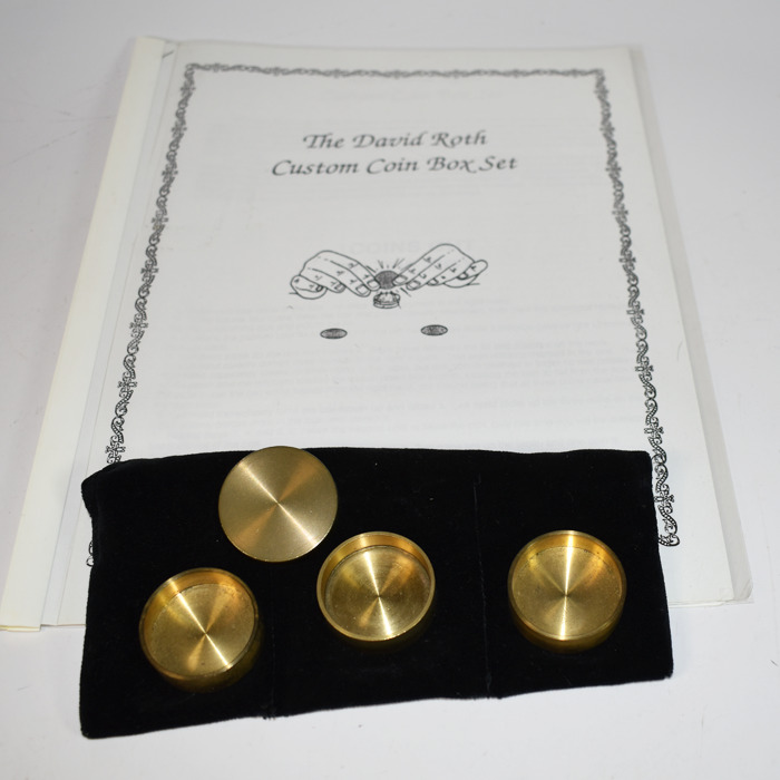 David Roth Custom Coin Box Set | Magic Collectibles