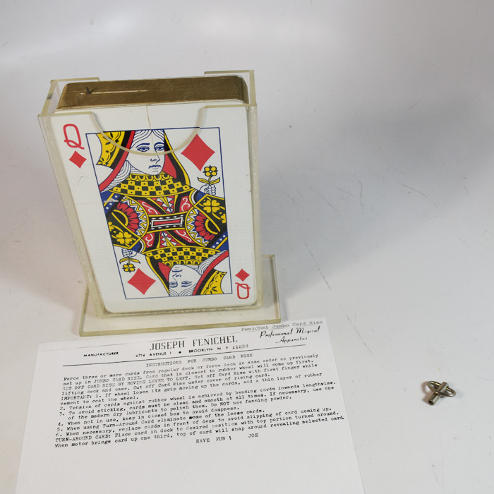 Fenichel Jumbo Card Rise with turn around card | Magic Collectibles