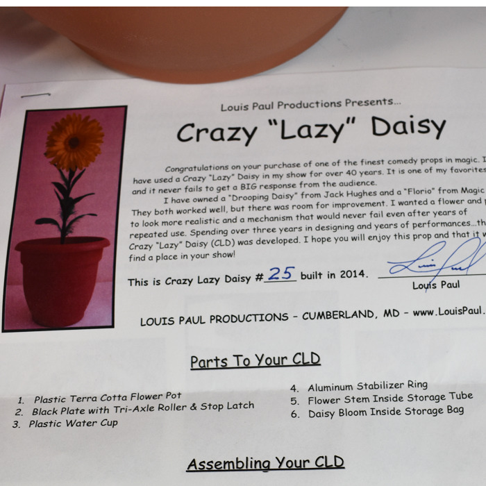 Crazy Lazy Daisy #25 of a limited edition | Magic Collectibles