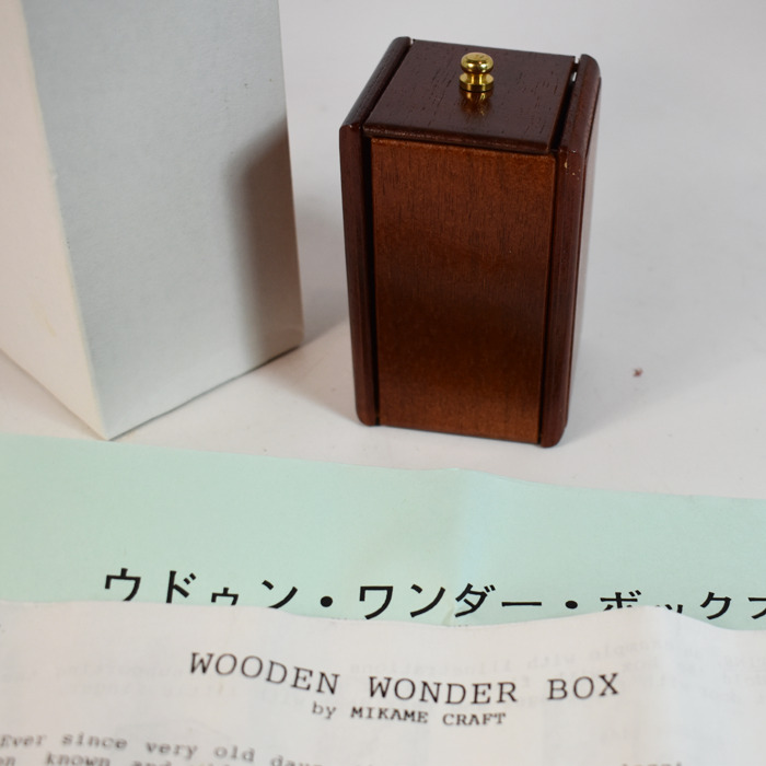 Wooden Wonder Box by Mikame: new in box | Magic Collectibles
