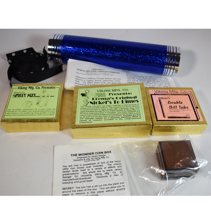 Viking Magic Assortment #3: walking Thru Ribbon, Wonder Coin Box ...