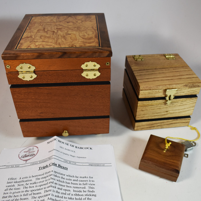 Triple Coin Boxes from House of Babcock: 2002 in limited quantities ...
