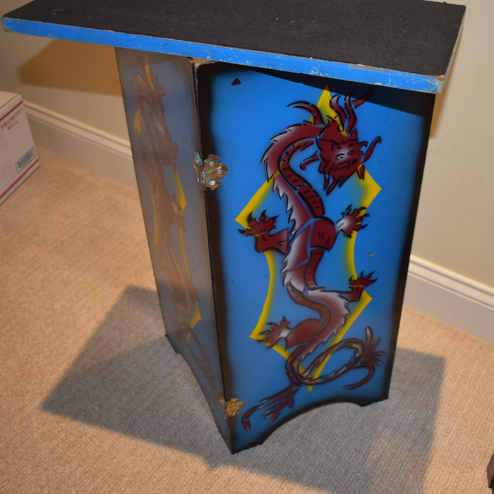 2 vintage side screen tables: one UF Grant and One Abbott’s. | Magic ...