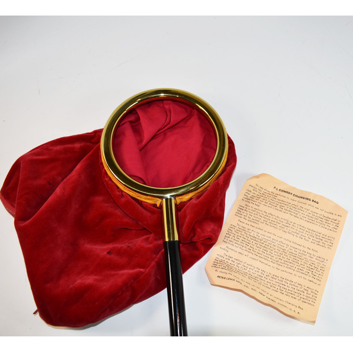 Vintage Jumbo P&L Comedy Change Bag with original instructions | Magic ...