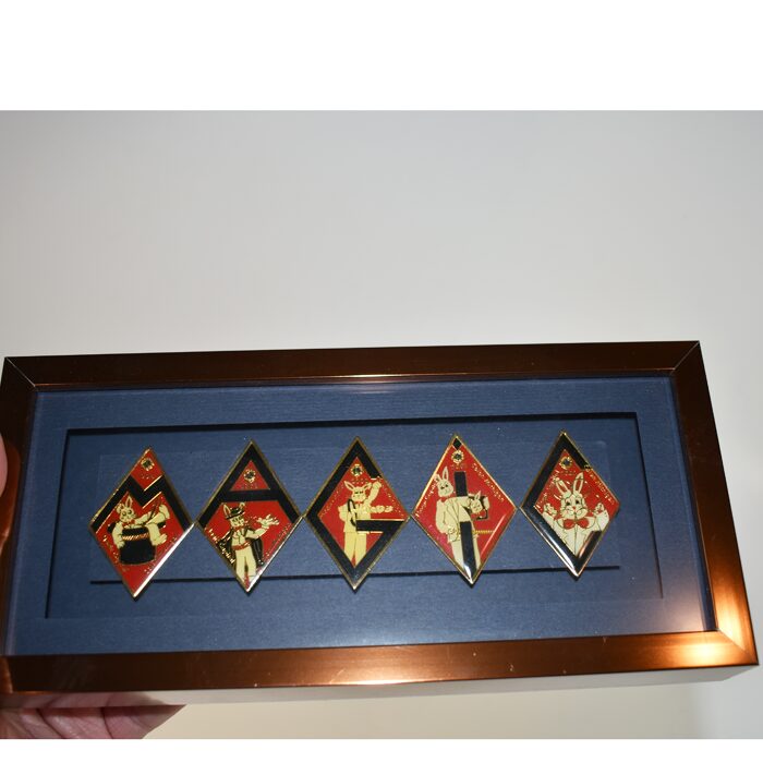 Abbott 1998-2002 pin set: Framed: Spells out MAGIC | Magic Collectibles