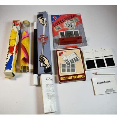 Tenyo Items Lot: Crystal Tube, Arcane, Occult Board, Hyper Vision ...