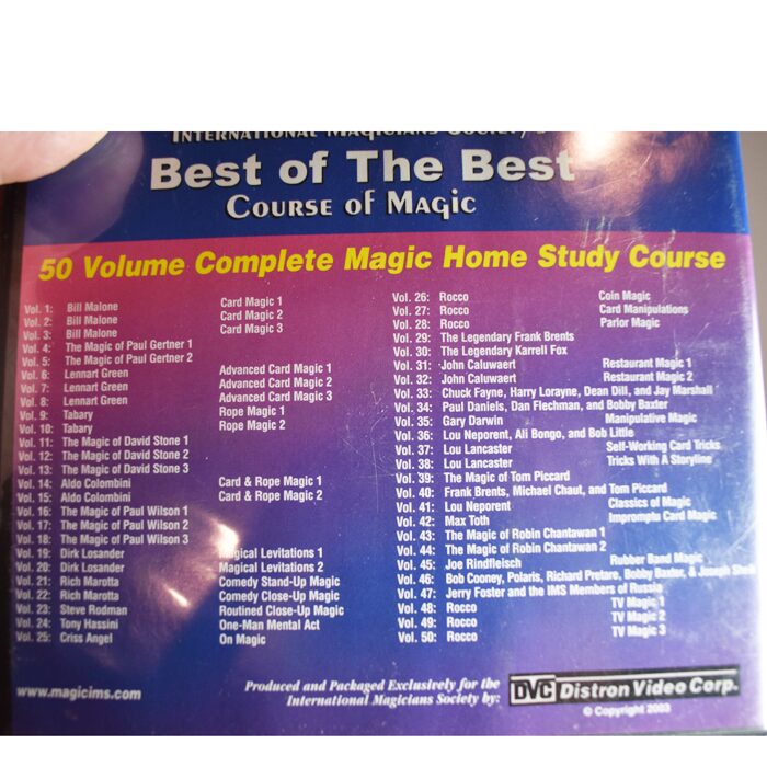 140 volume set of Magic Instruction from The International Magic ...