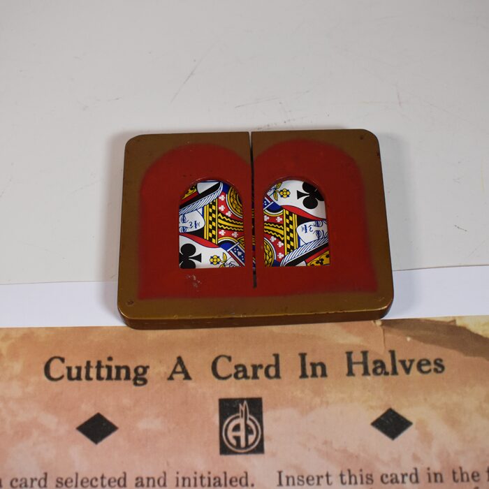 Vintage Abbott Cutting A Card in Half | Magic Collectibles