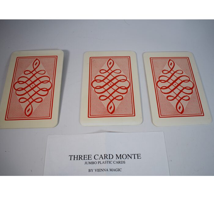 Vienna Magic Jumbo 3 Card Monte | Magic Collectibles