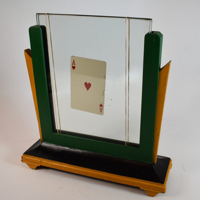 Vintage Card in Glass circa 1950 | Magic Collectibles
