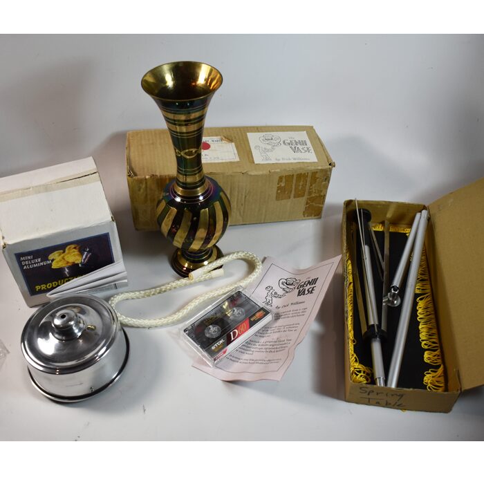 Genii Vase, Mini Chick Pan and Appearing Table | Magic Collectibles