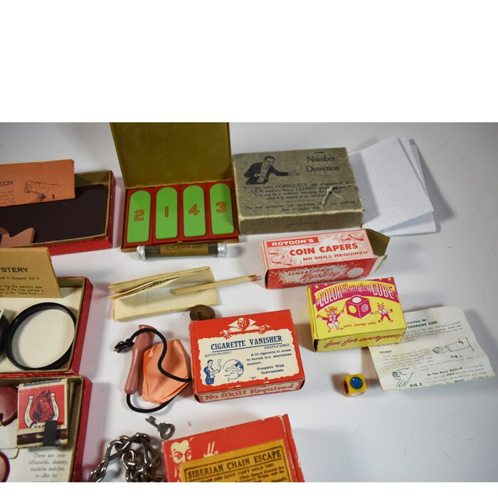 8 Vintage Boxed Magic Tricks from the 1950’s: Adam’s, Sherm’s, Roydon ...