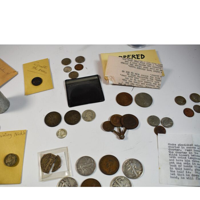 Large Assortment of Vintage Coin Tricks: You must see! | Magic Collectibles