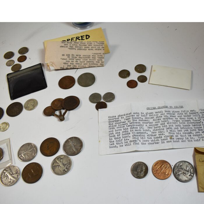 Large Assortment of Vintage Coin Tricks: You must see! | Magic Collectibles
