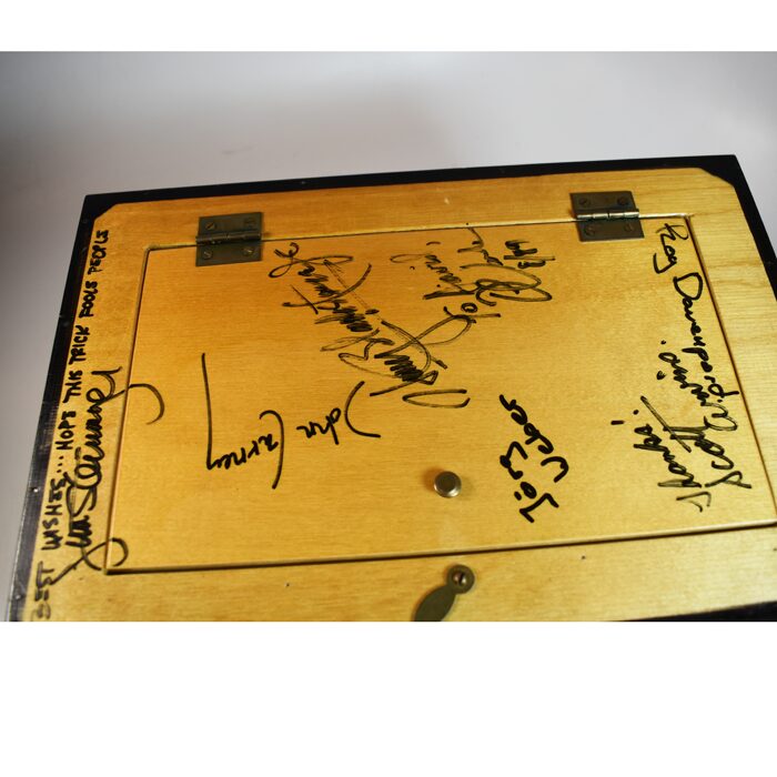 Abbott Mirror Box signed by many Abbott Legends! 1989 | Magic Collectibles
