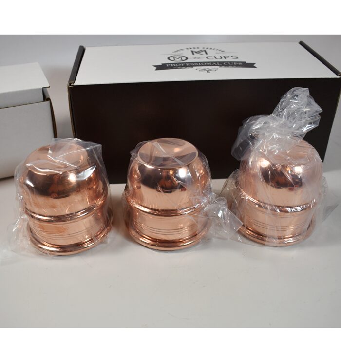 Michael Kaminskas M- Cups and Balls Combo Set: Copper with Mirror ...