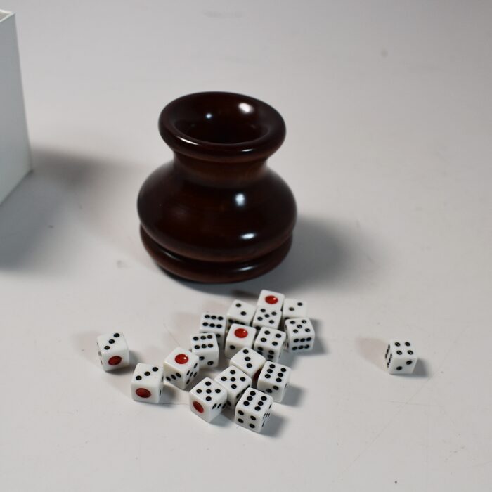 Mikame Tiny Dice Vase: scarce: new in box | Magic Collectibles