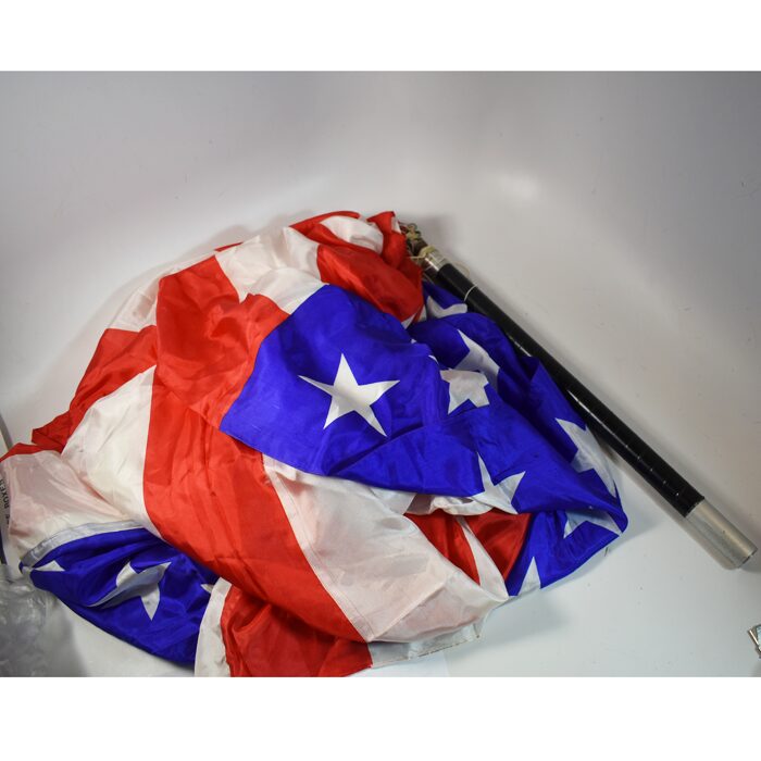 Giant Flag Staff Production with 5×8 all silk American flag! | Magic ...