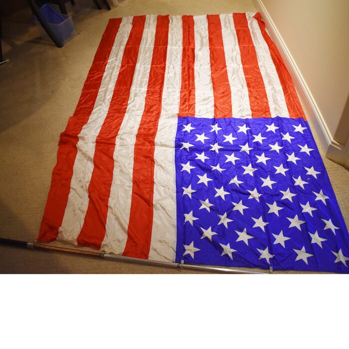 Giant Flag Staff Production with 5×8 all silk American flag! | Magic ...