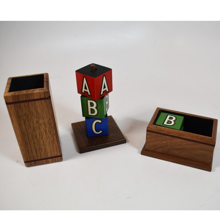 Babcock Miniature ABC Block and Flap Box Combination | Magic Collectibles