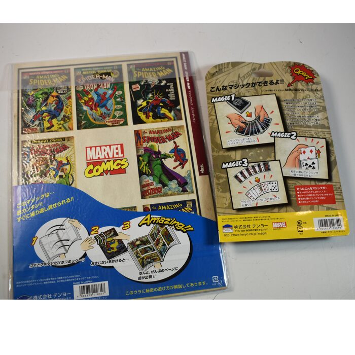 Tenyo Spider Man Flip Book and Magic Cards: unopened! | Magic Collectibles
