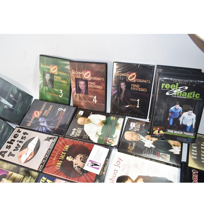 40 DVD’s from all branches of magic | Magic Collectibles