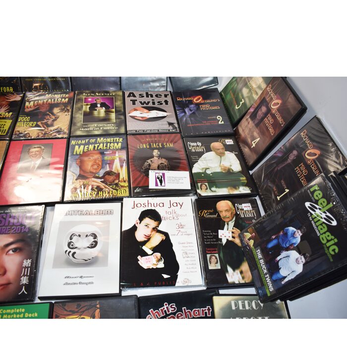 40 DVD’s from all branches of magic | Magic Collectibles
