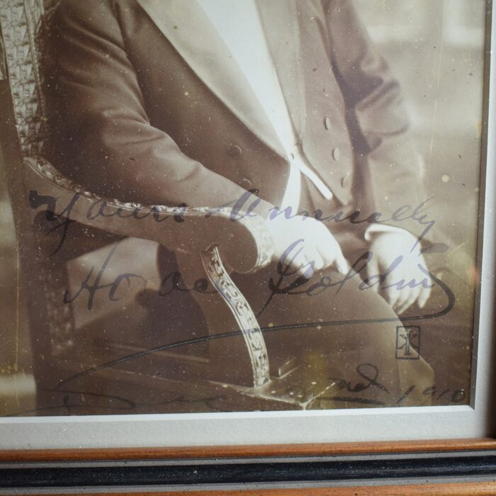 Signed Horace Goldin Photo: Dec. 2, 1910: formerly displayed at the ...