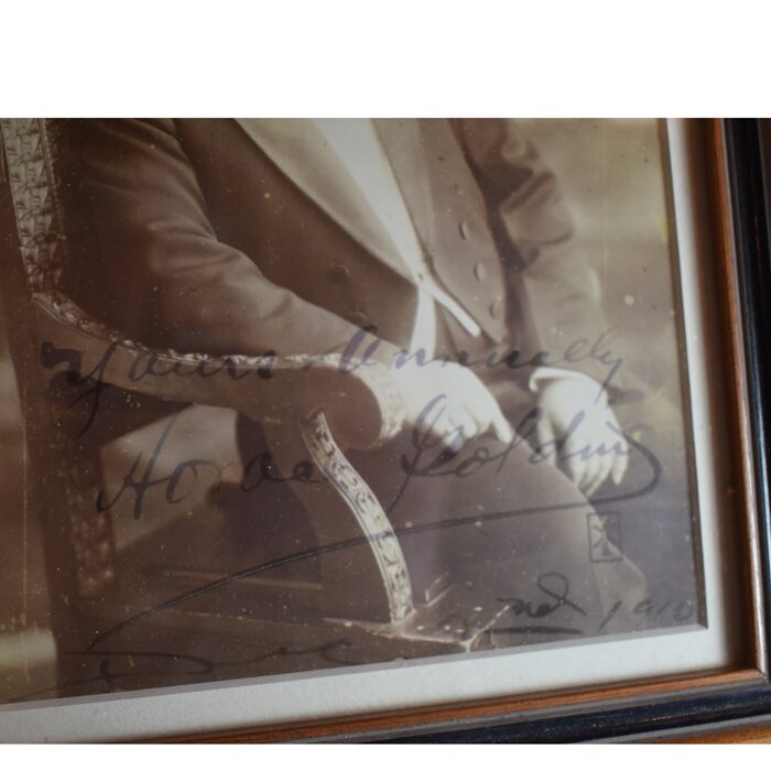 Signed Horace Goldin Photo: Dec. 2, 1910: formerly displayed at the ...