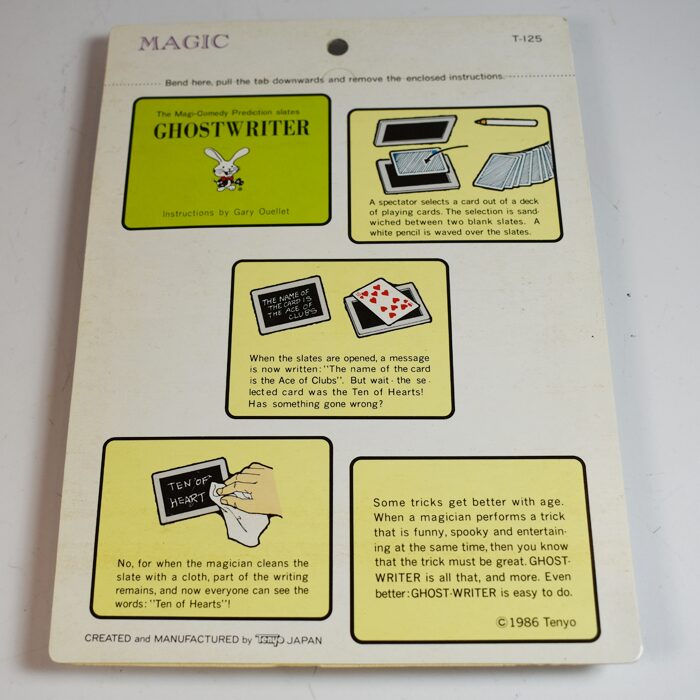 Tenyo Ghost Writer T-125 1988 | Magic Collectibles